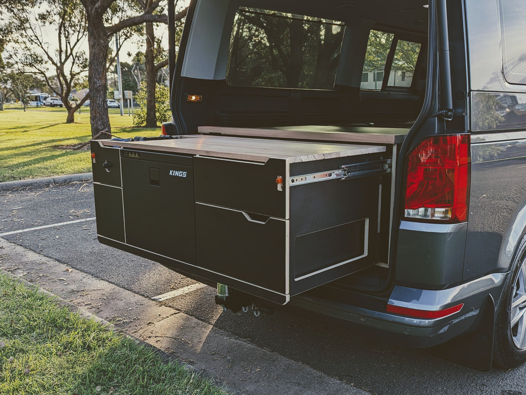 Volkswagen Multivan Custom Camping Pods – Vanpack Campervan Kits