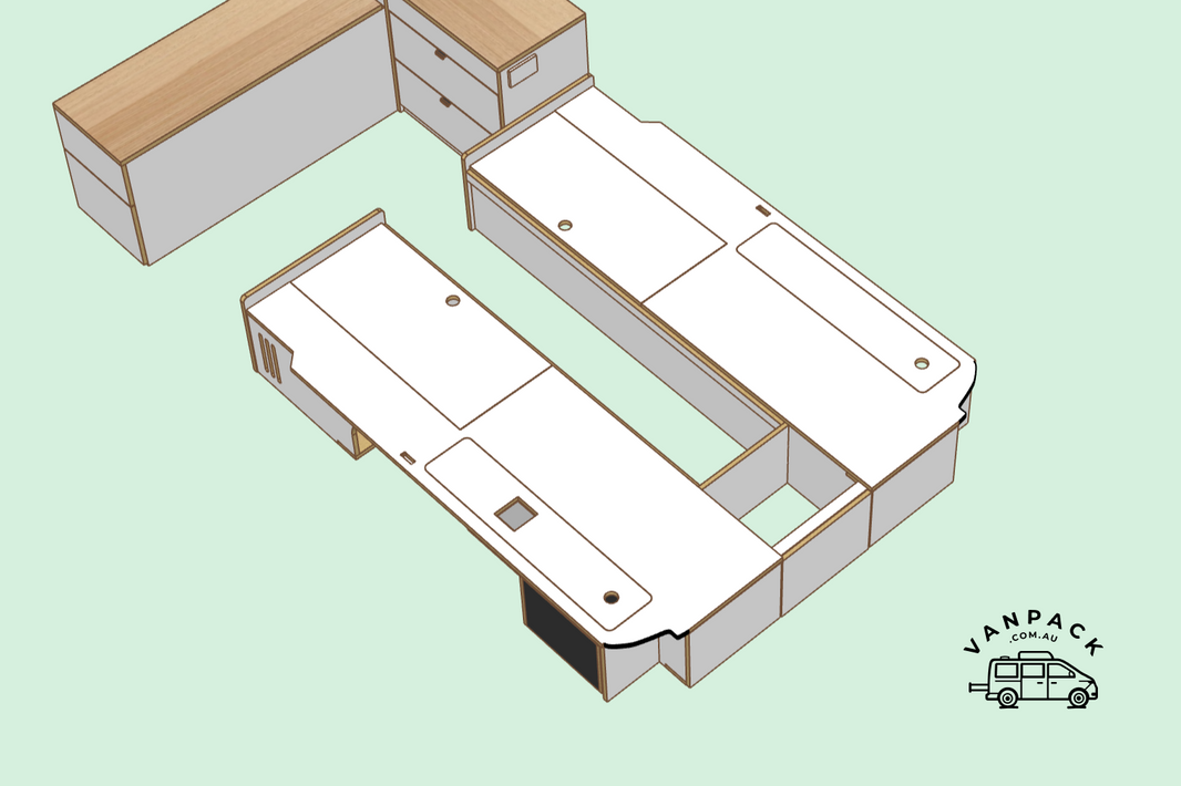 Toyota HiAce Custom Conversion Kits – Vanpack Adventure Vans